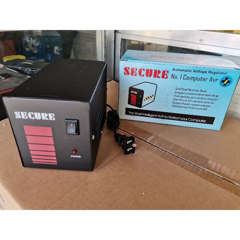 AVR SECURE (SURGE REGULATOR) | Shopee Philippines