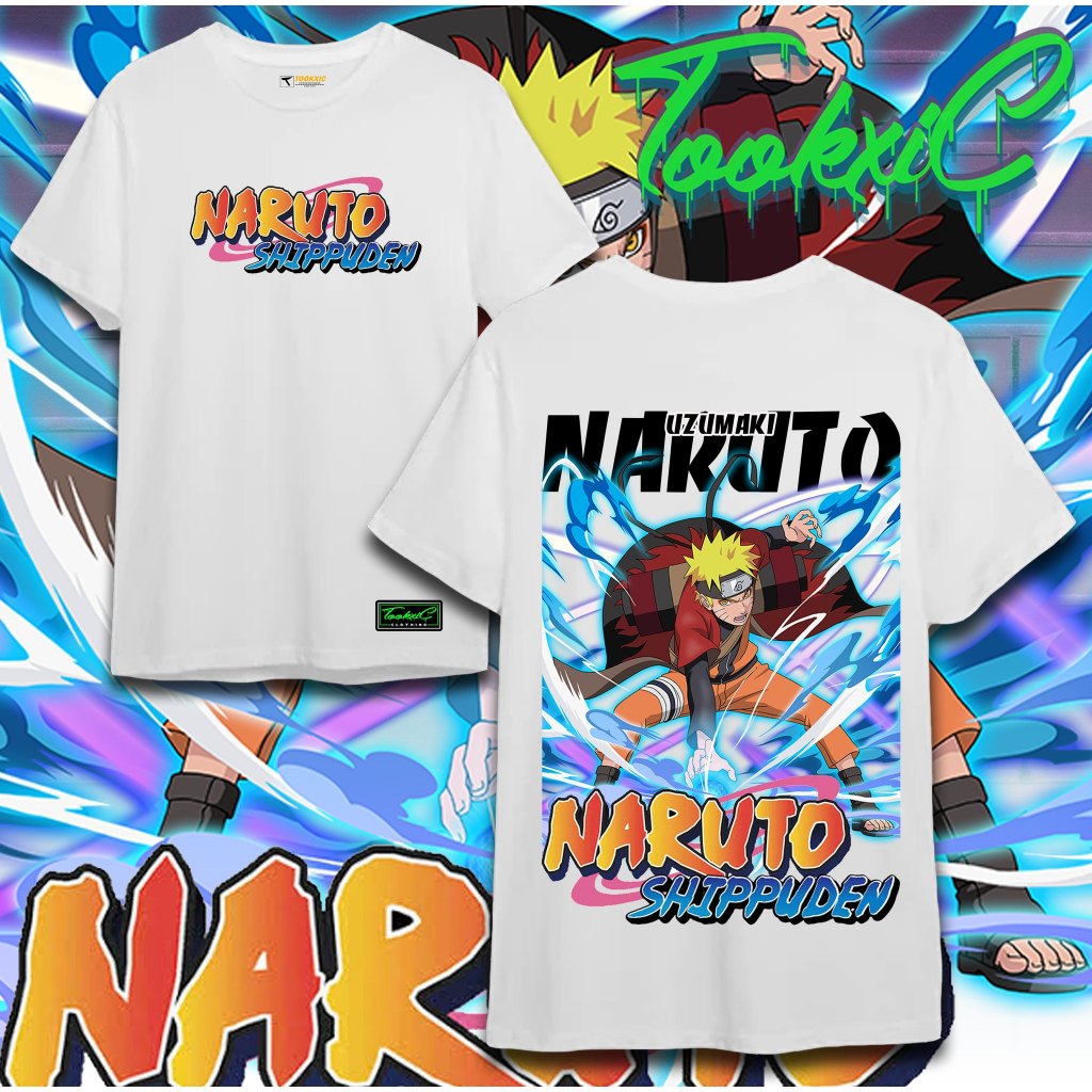 Naruto Shippuden - Anime Shirt - Sublimation Print - Tookxic | Shopee ...