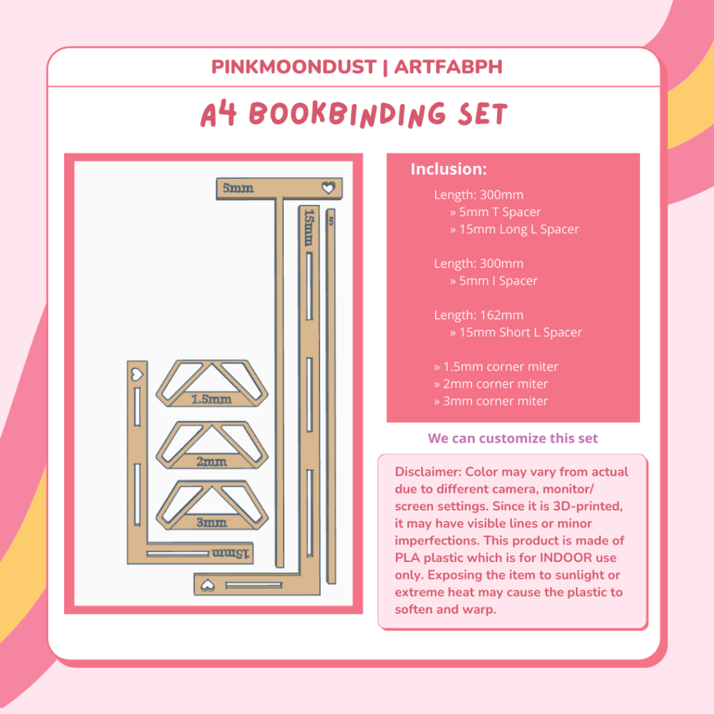 [ ArtFabPH ] A4 Bookbinding Tool Set | Scrapbooking Tools | Binding Kit ...