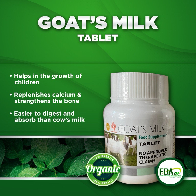 Goat's Milk (Tablet) | Shopee Philippines
