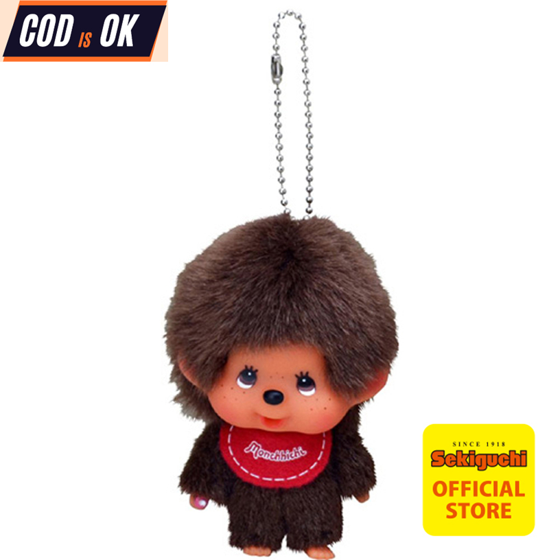 Sekiguchi Keychain Big Head Monchhichi SS Size Boy H10cm Cash On ...