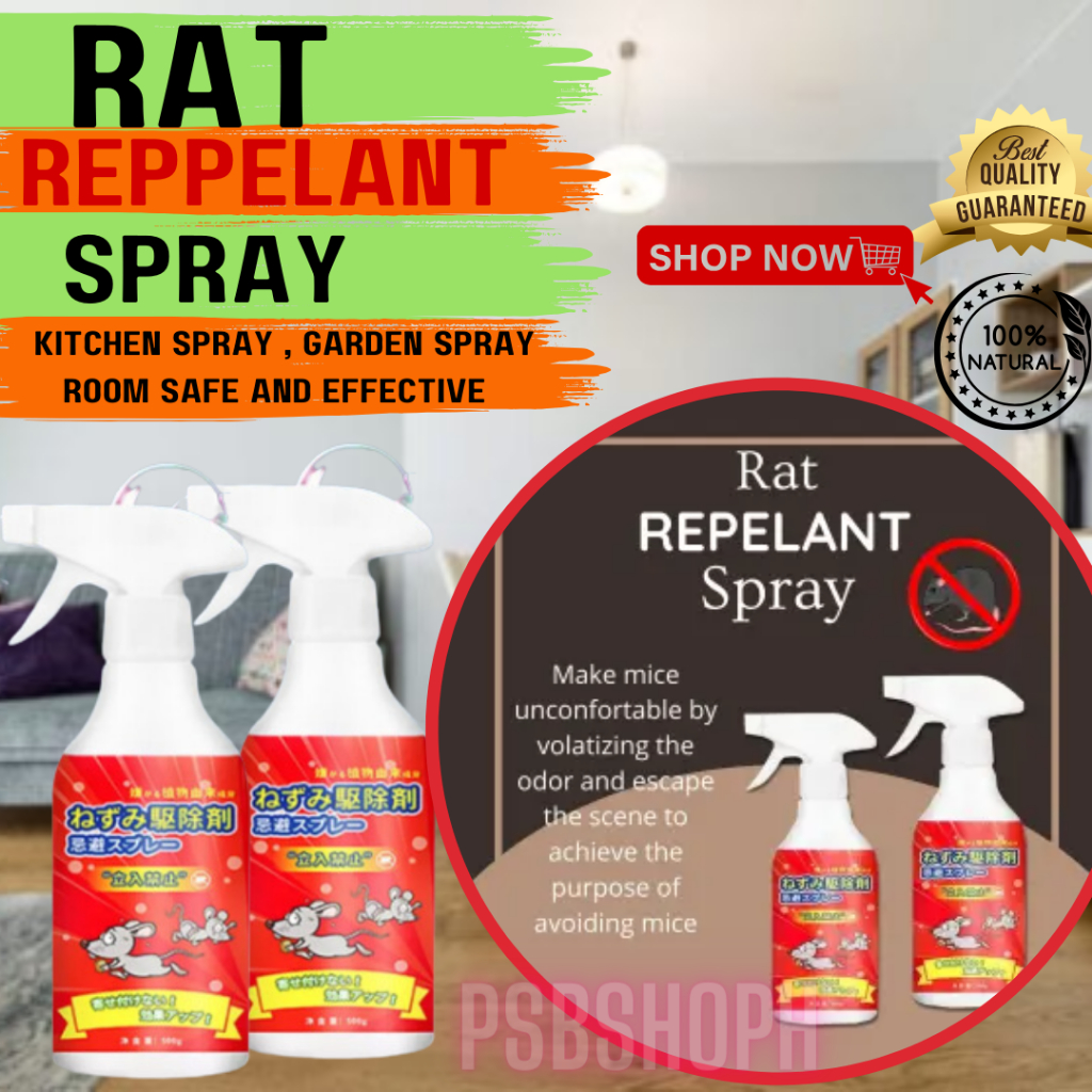 Anti Rat Spray Killer Repellent Spray Can repel mice / cockroaches ...