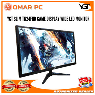 YGT SLIM TN23.8FHD GAME DISPLAY WIDE LED MONITOR | Shopee Philippines
