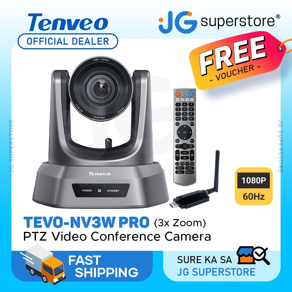 Tenveo NVPRO 3X / 10X / 20X Optical Zoom PTZ Video Conference Camera ...