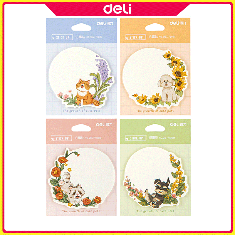 Deli 21577 Note Sticker 30 Sheets 1PCS | Shopee Philippines