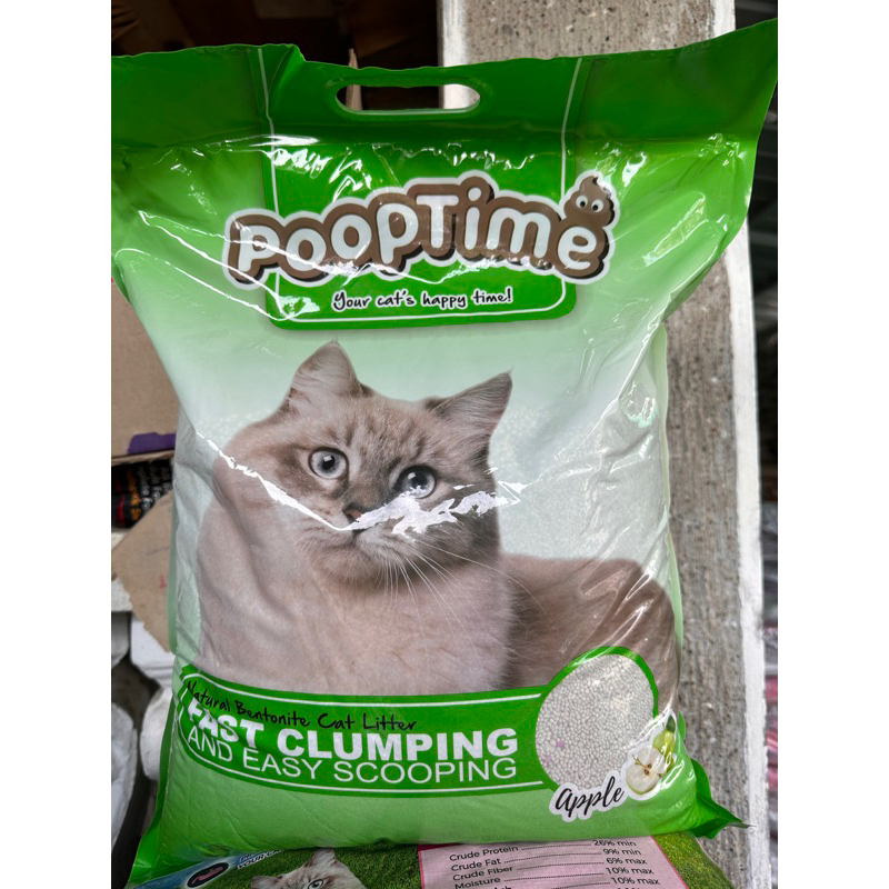 POOPTIME CAT LITTER SAND 5L 10L (SPX Max 10bags/JNT Max 6Bags)Orange ...