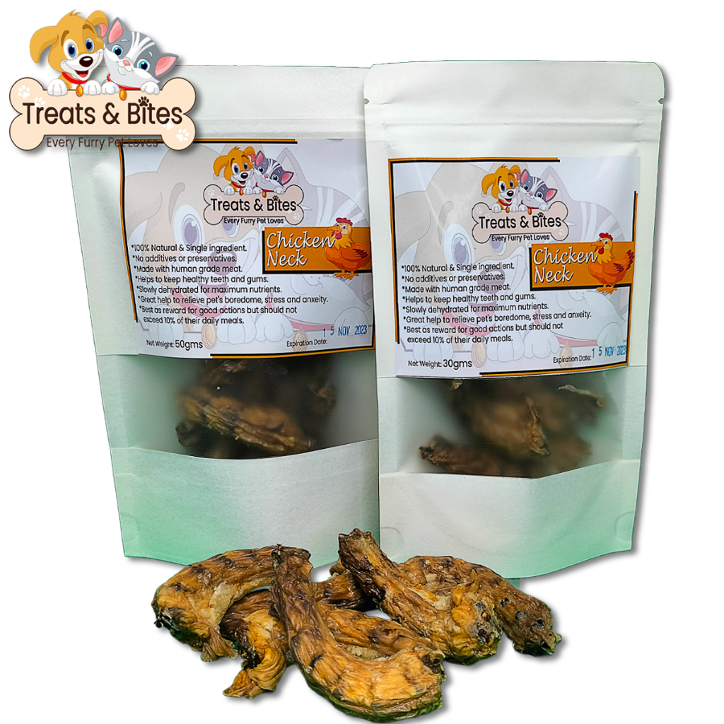 All-Natural Dehydrated Chicken Neck Healthy Chew for Dogs and Cats | Shopee Philippines