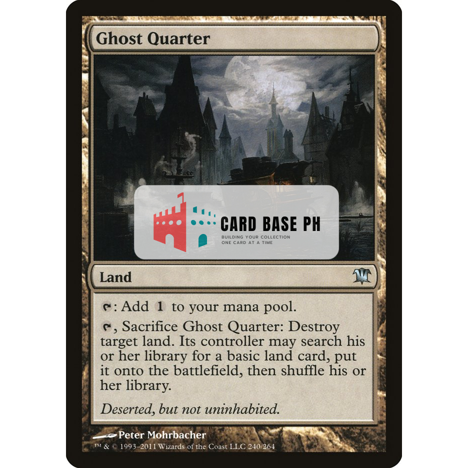 Ghost Quarter - Magic the Gathering Trading Card | Shopee Philippines