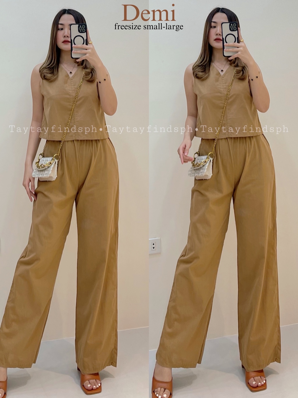 DEMI VEST AND PANTS COORDINATES | taytayfindsph | Shopee Philippines