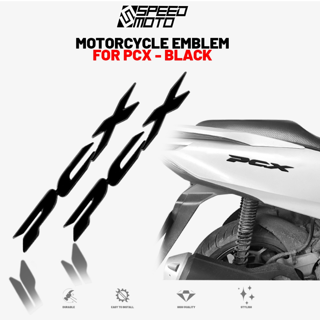 HONDA PCX 160 3D EMBOSSED STICKER EMBLEM LOGO FOR HONDA PCX 160 ...