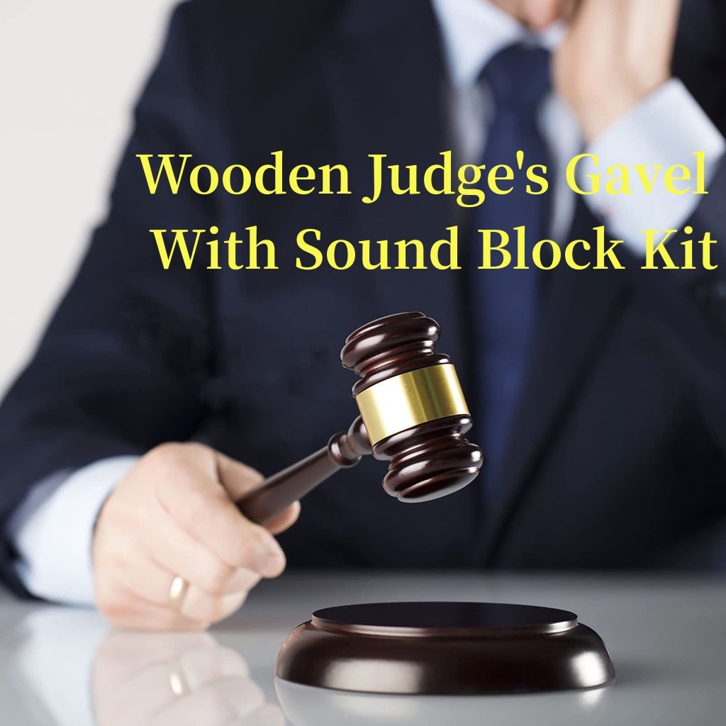 Wooden Judge's Gavel Auction Hammer Judge's Hammers Auction Gavel With ...