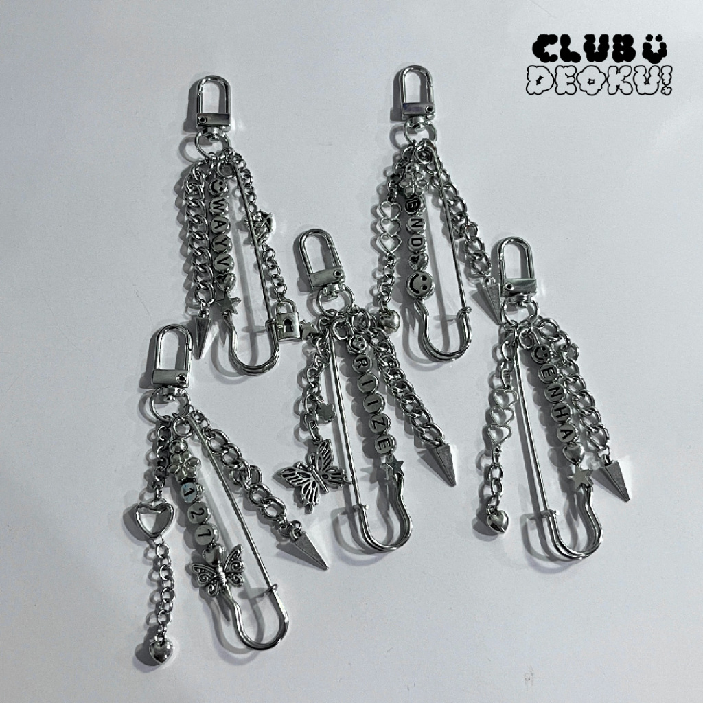 RIIZE / NCT 127 / WAYV / BND / ENHYPEN Metal Keyrings by CLUB DEOKU ...