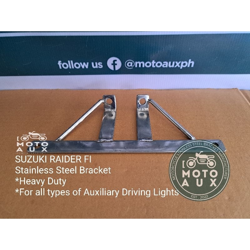Raider 150 fi Stainless Mini Driving Light Bracket | Shopee Philippines