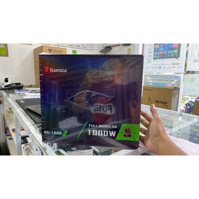 RAMSTA 650W | 750W | 1000W 80PLUS BRONZE FULL MODULAR RATED POWERSUPPLY ...