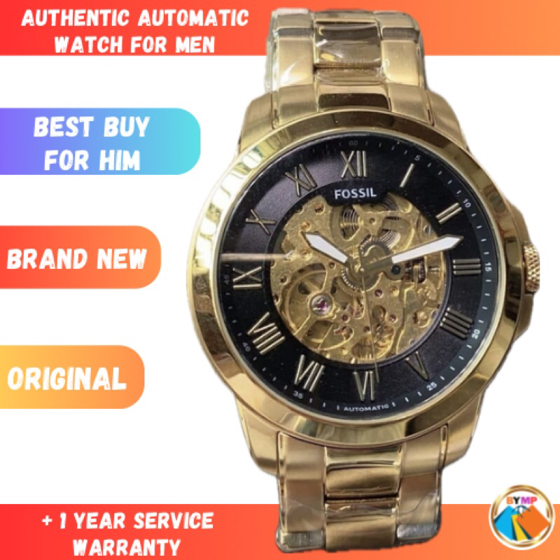 Original FSL Machine Skeletal Automatic Watch for Men | Shopee Philippines