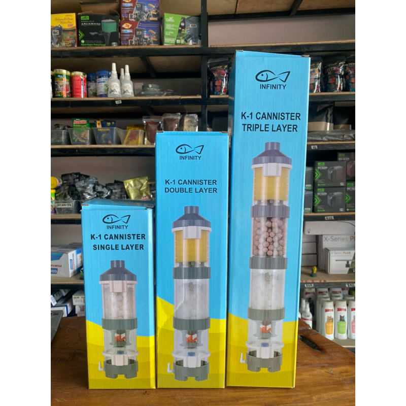Infinity K1 Cannister single double triple layer | Shopee Philippines