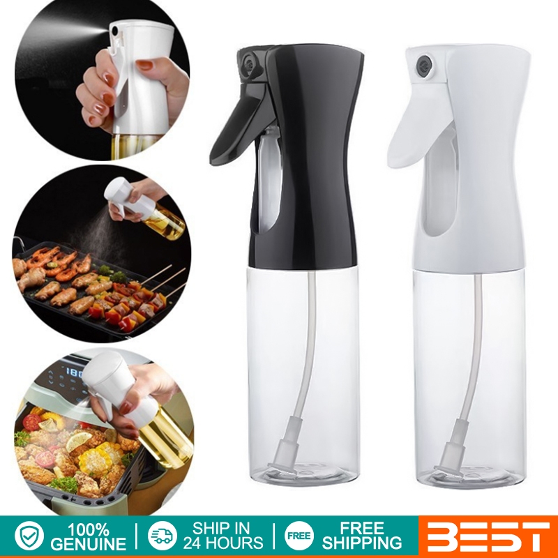 Oil Spray Bottle 200ml Continuous Spray Nano Fine Mist Sprayer Alcohol ...