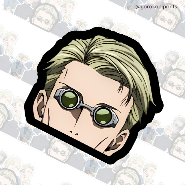 Kento Nanami - Jujutsu Kaisen - Peeker, Icon - Waterproof Laminated ...