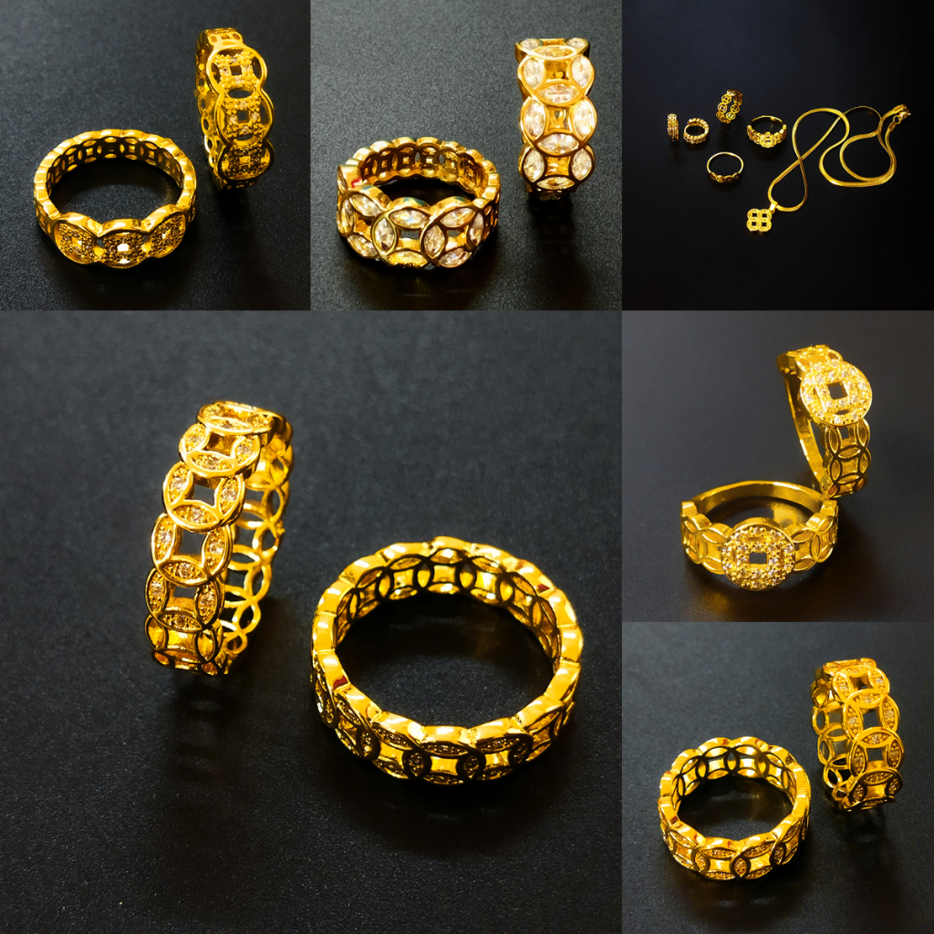 Coin Ring For Women Stainless Ring For Women Money Catcher Ring Lucky ...