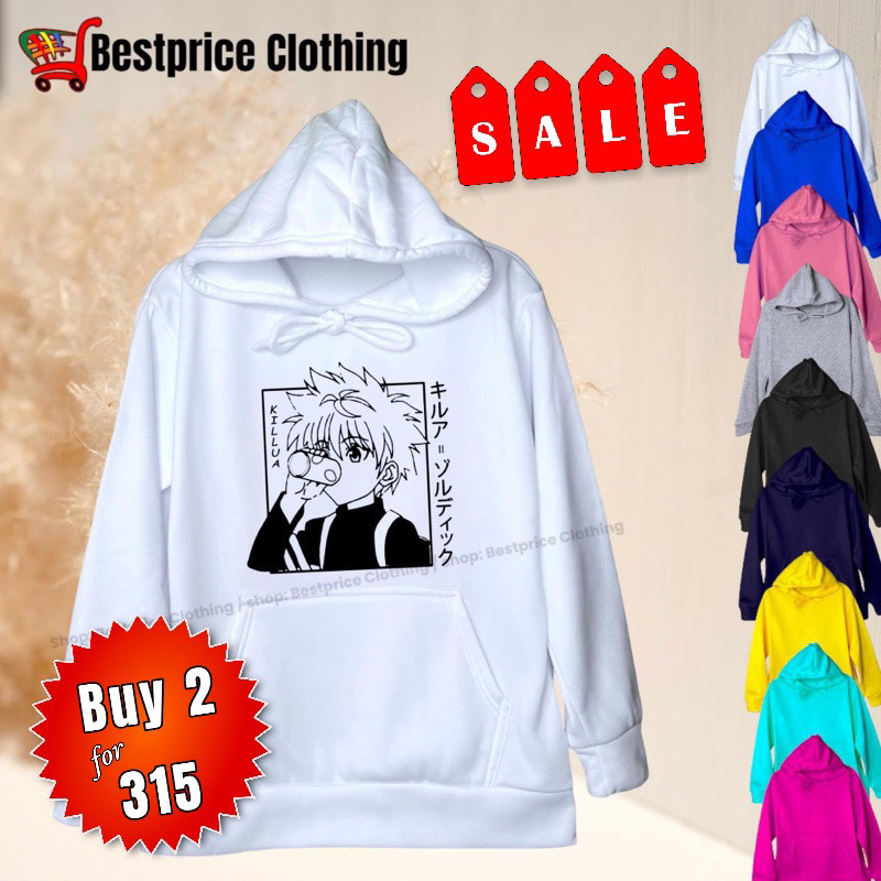 KILLUA- Hoodie jacket longsleeve kids and adult unisex men / women ...