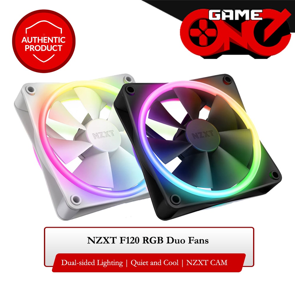 NZXT F120 RGB Duo Fans | Shopee Philippines