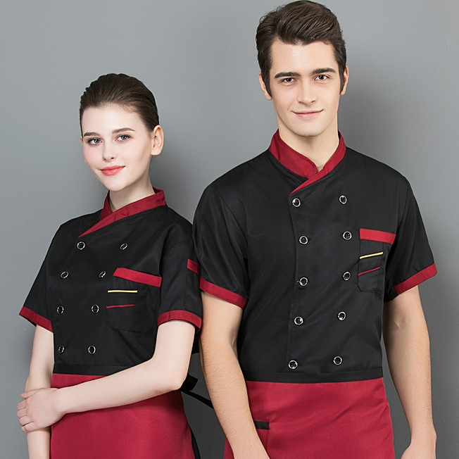 Chef Uniform Kitchen Clothes Hotel Chef Work Clothes Can Be Worn By Men ...