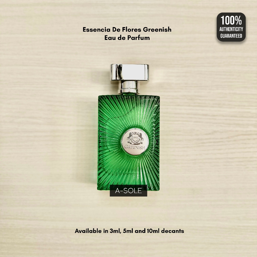 (DECANT) Essencia De Flores Greenish EDP (PDM Greenley Alt) | Shopee ...