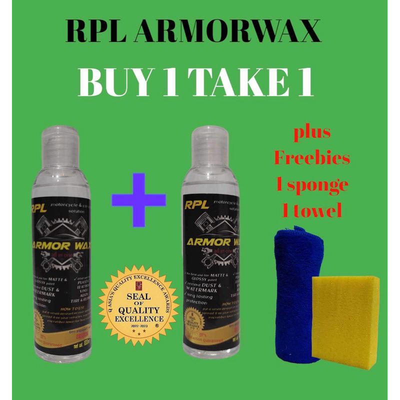 Armor Wax Buy 1 Take 1 (100ml) | Shopee Philippines