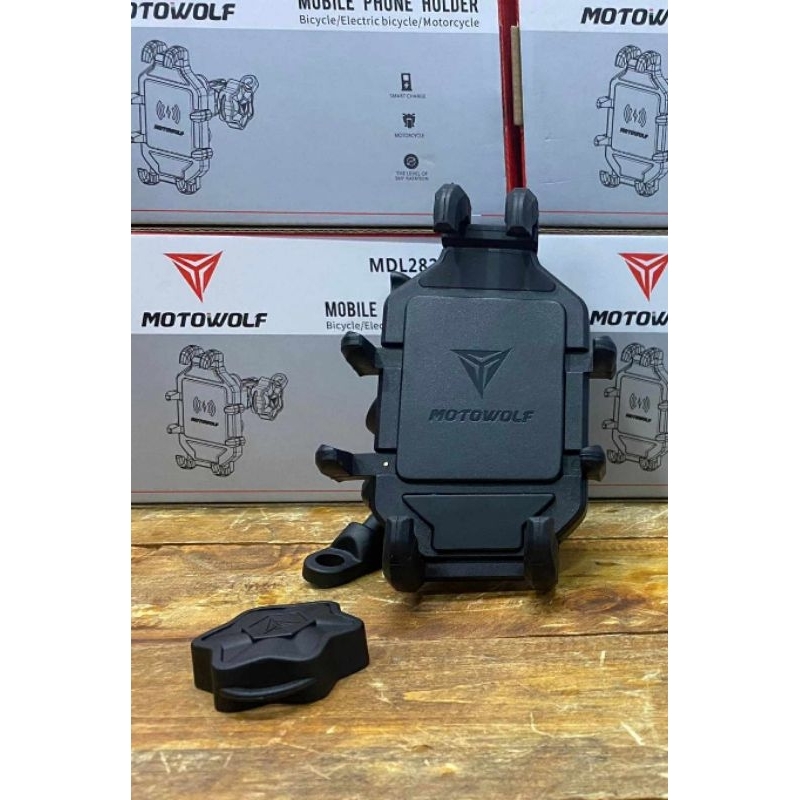 CP HOLDER MOTOWOLF CLAMP TYPE AND MIRROR MOUNT | Shopee Philippines