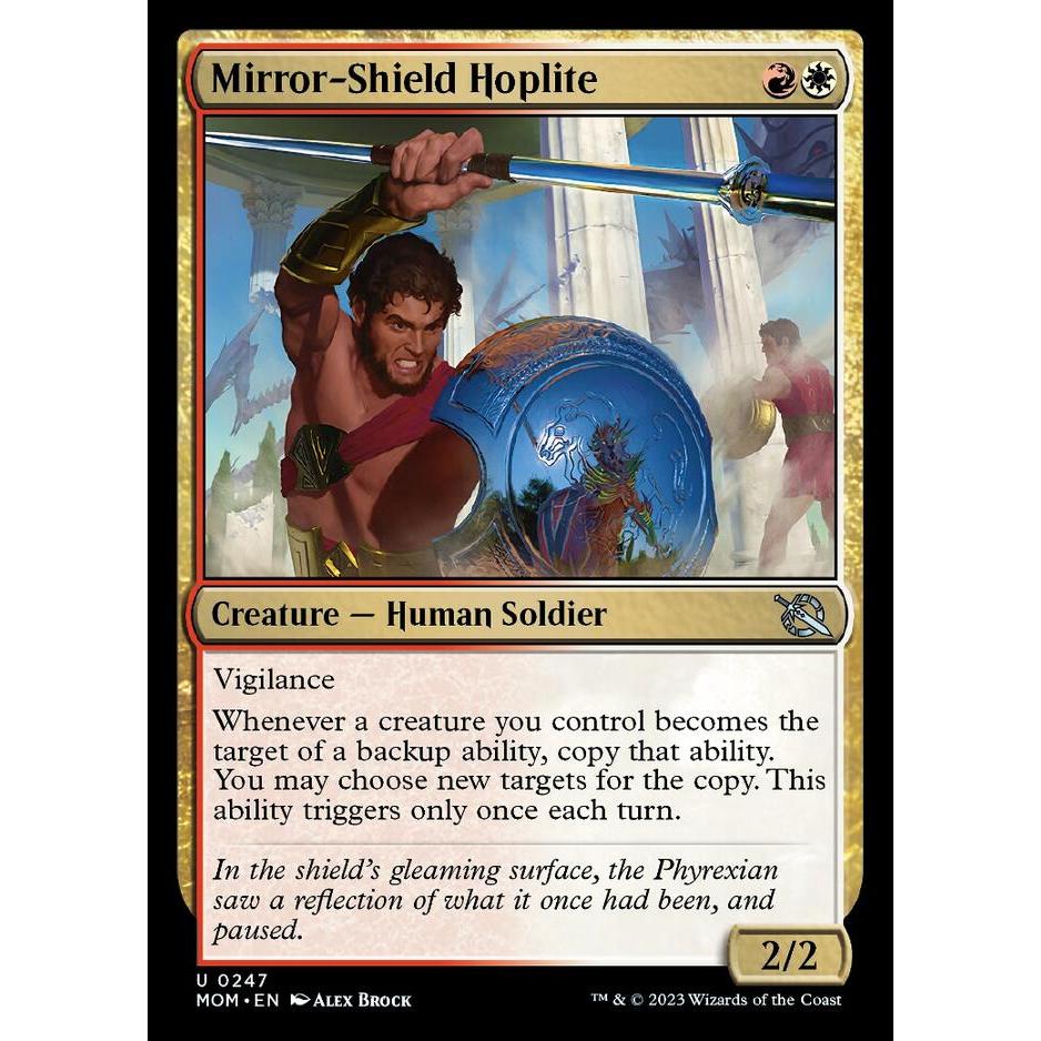 Magic the Gathering | Mirror-Shield Hoplite | Shopee Philippines