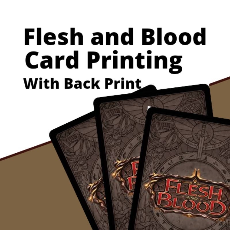 Custom Made Card Printing | Flesh and Blood TCG | Shopee Philippines