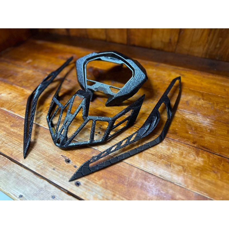 New Honda Click V3 Original 3in1 Garnish (Eyeline, Panel, Rear/Tail ...