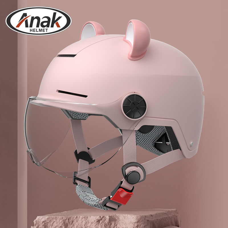 Anak Original Motorcycle Half Face Helmet for Woman Adjustable Size ...