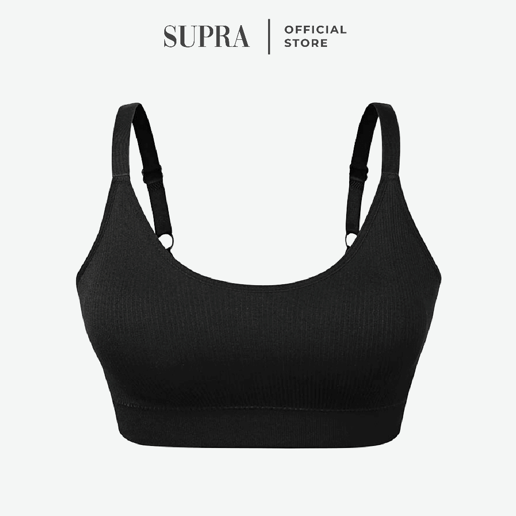 SupraSports Fettle Bra Set - Ribbed Seamless Sports Bras | Complete Comfort Series | Shopee ...