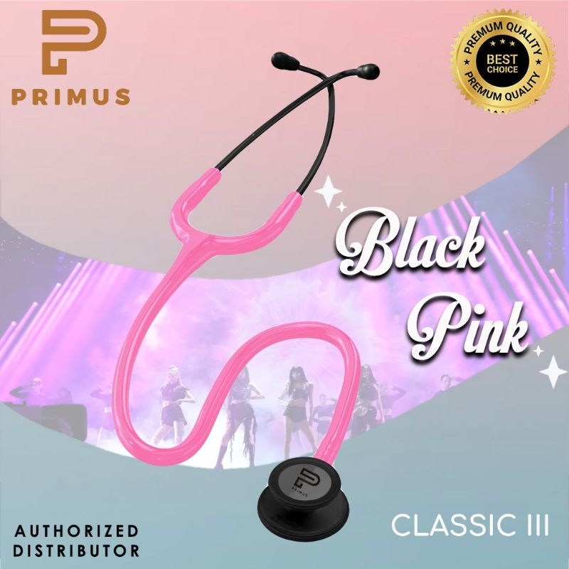 PRIMUS Black Pink Classic III Stethoscope | Shopee Philippines