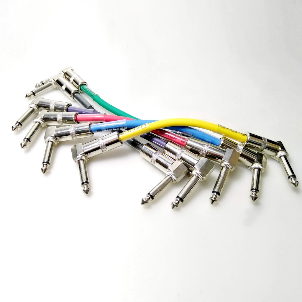Joyo CM-11 0.1M Shielded Mono Instrument Guitar Patch Cables | Shopee Philippines