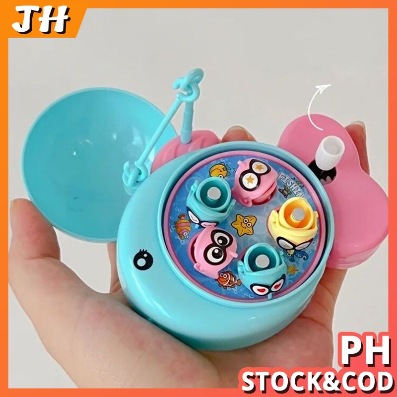 Mini Twisted Egg Fishing Game Machine Children Kiss Sub-Interactive ...