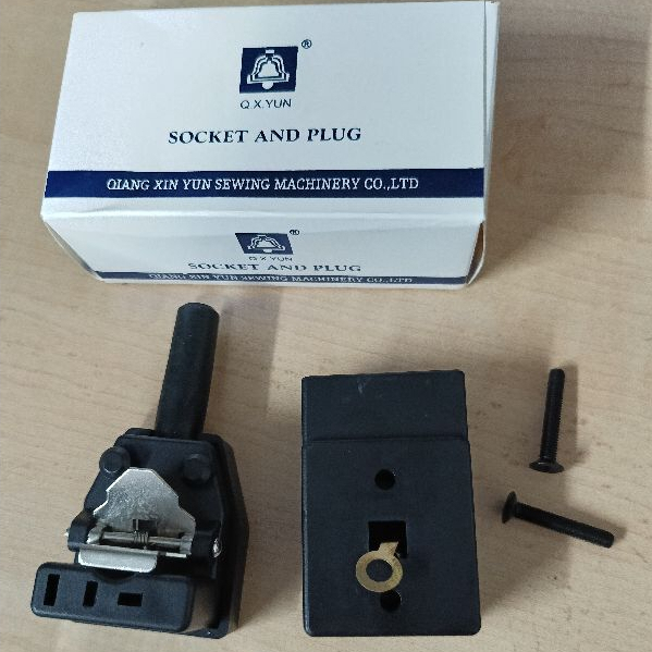 straight knife cutting machine cloth scissors motor power plug socket ...