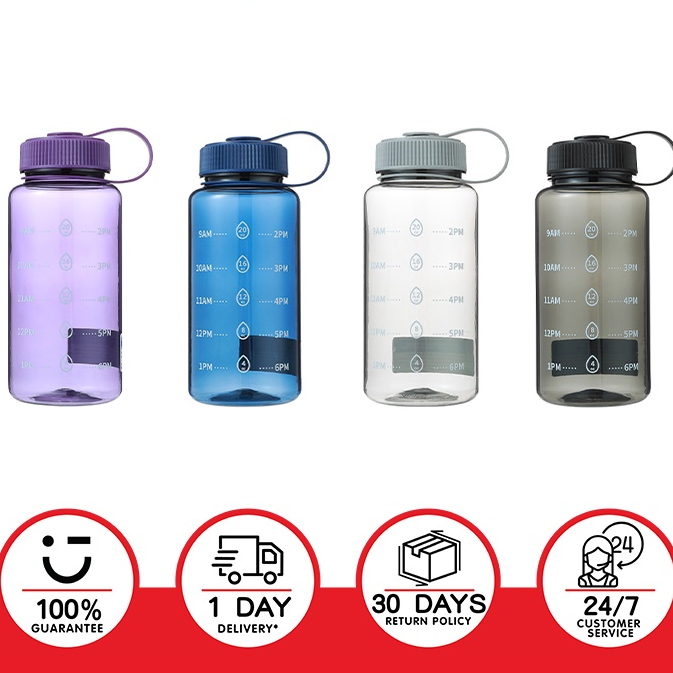 Miniso Plastic Cool Water Bottle With Handle 800Ml | Shopee Philippines