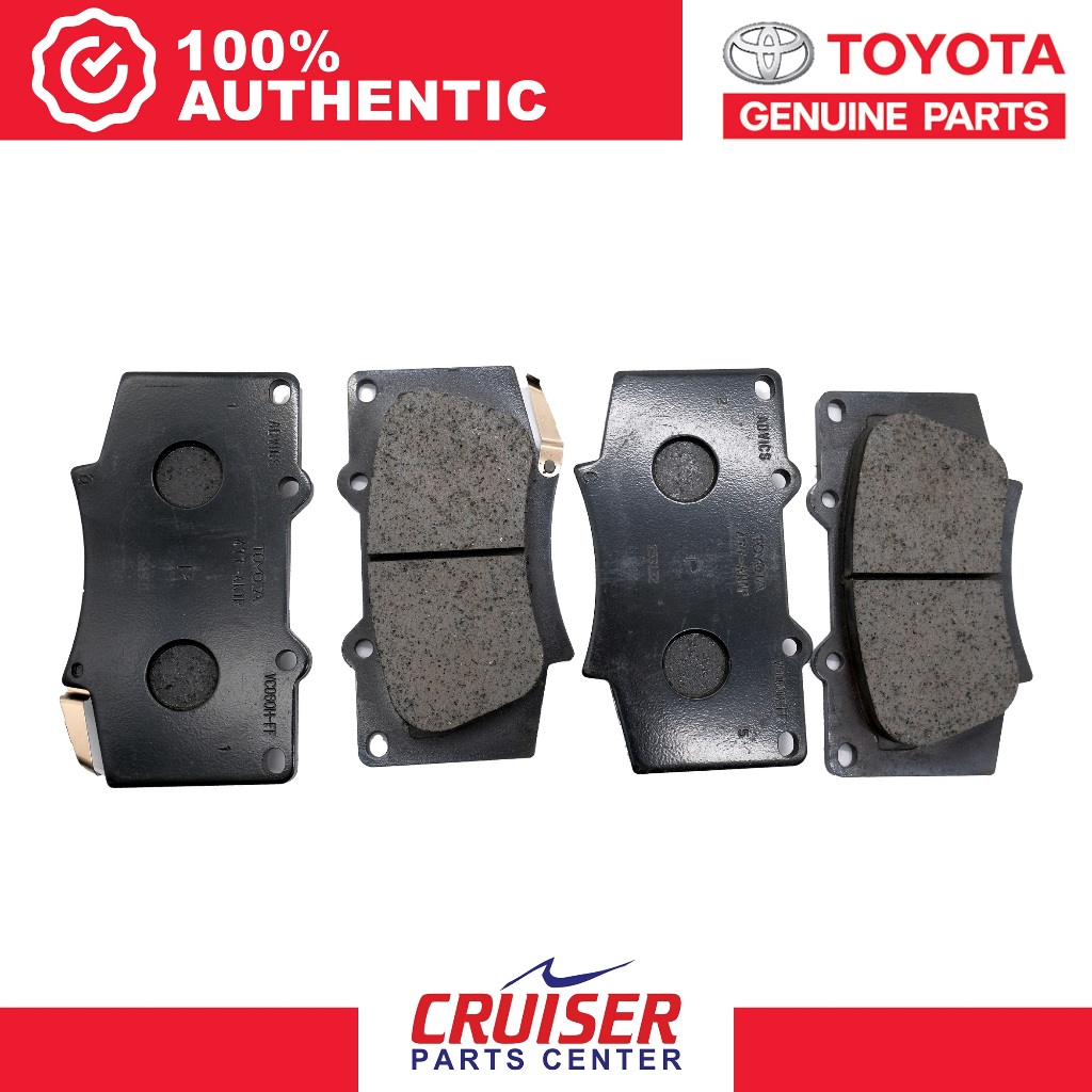 TOYOTA Genuine Parts - Brake Pad 04465-0K370 FOR TOYOTA FORTUNER AND ...