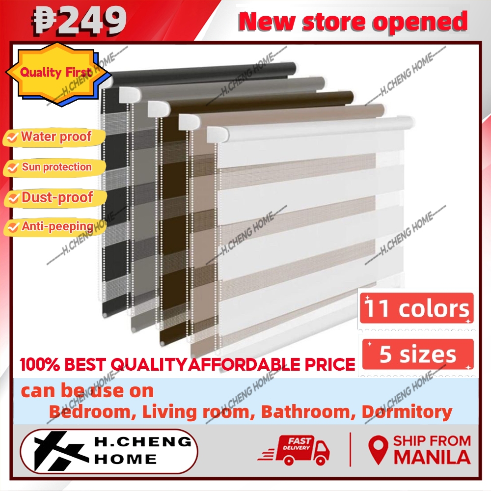 60/80/100/120/140/150/180 Width Modern Korean Venetians Duo Roller ...