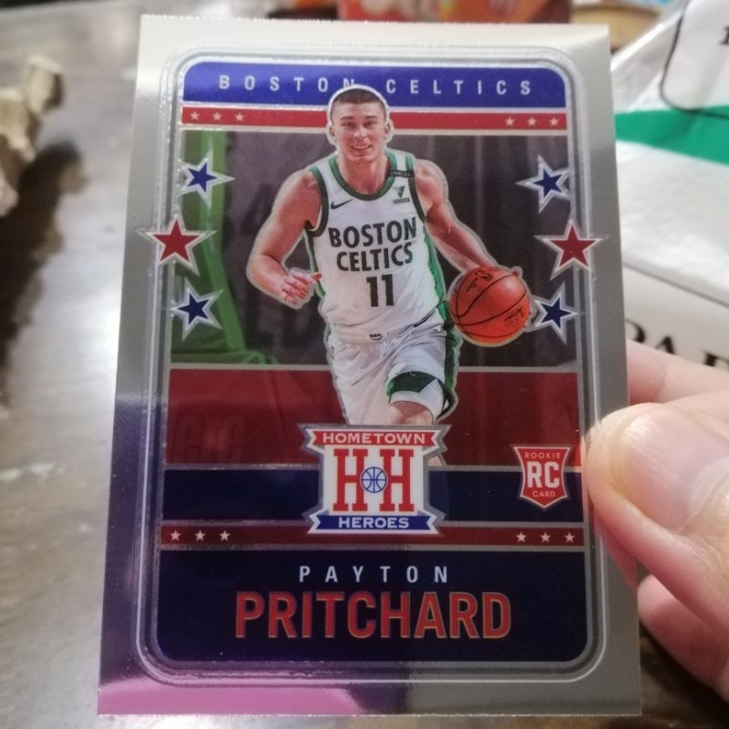 Payton Pritchard NBA rookie RC card cards Panini Boston | Shopee ...