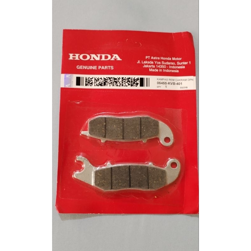 BRAKE PAD front (06455-KVB-401) For ADV 150 PCX 150 | Shopee Philippines
