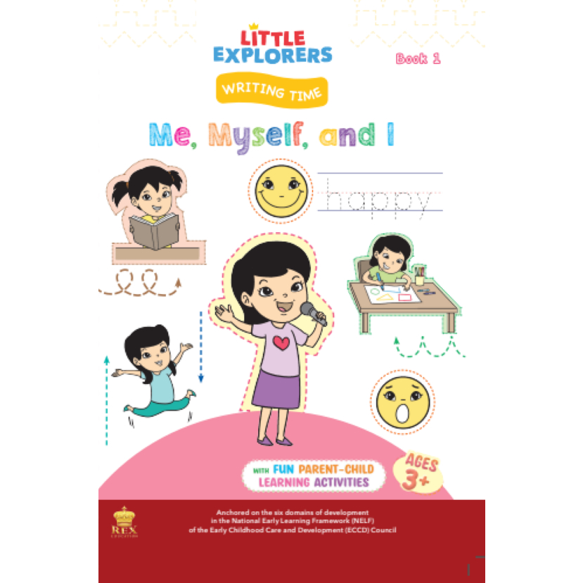 Little Explorers Writing Book Pre-K2 (Me, Myself and I ) Writing Book 5 ...
