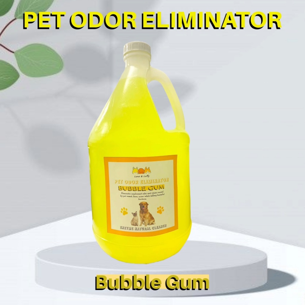 1 G Pet Odor Eliminator Enzyme disinfectant Dog and Cat Poop & Pee ...