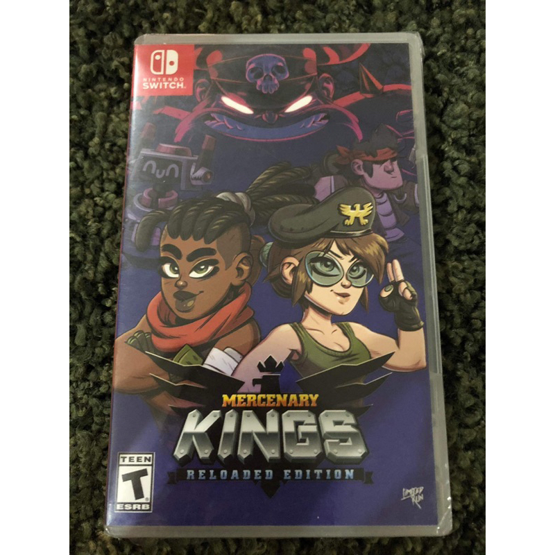 limited run #2 super rare nintendo switch game mercenery kings reloaded ...