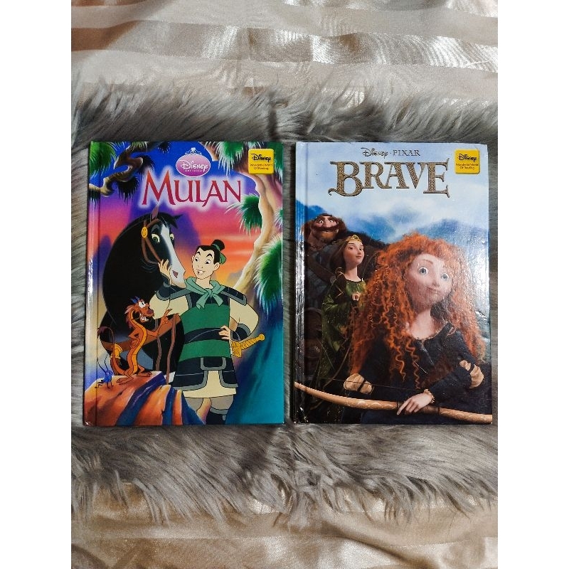 Disney's Brave Princesses Storybook | Mulan | Brave (Hardbound ...