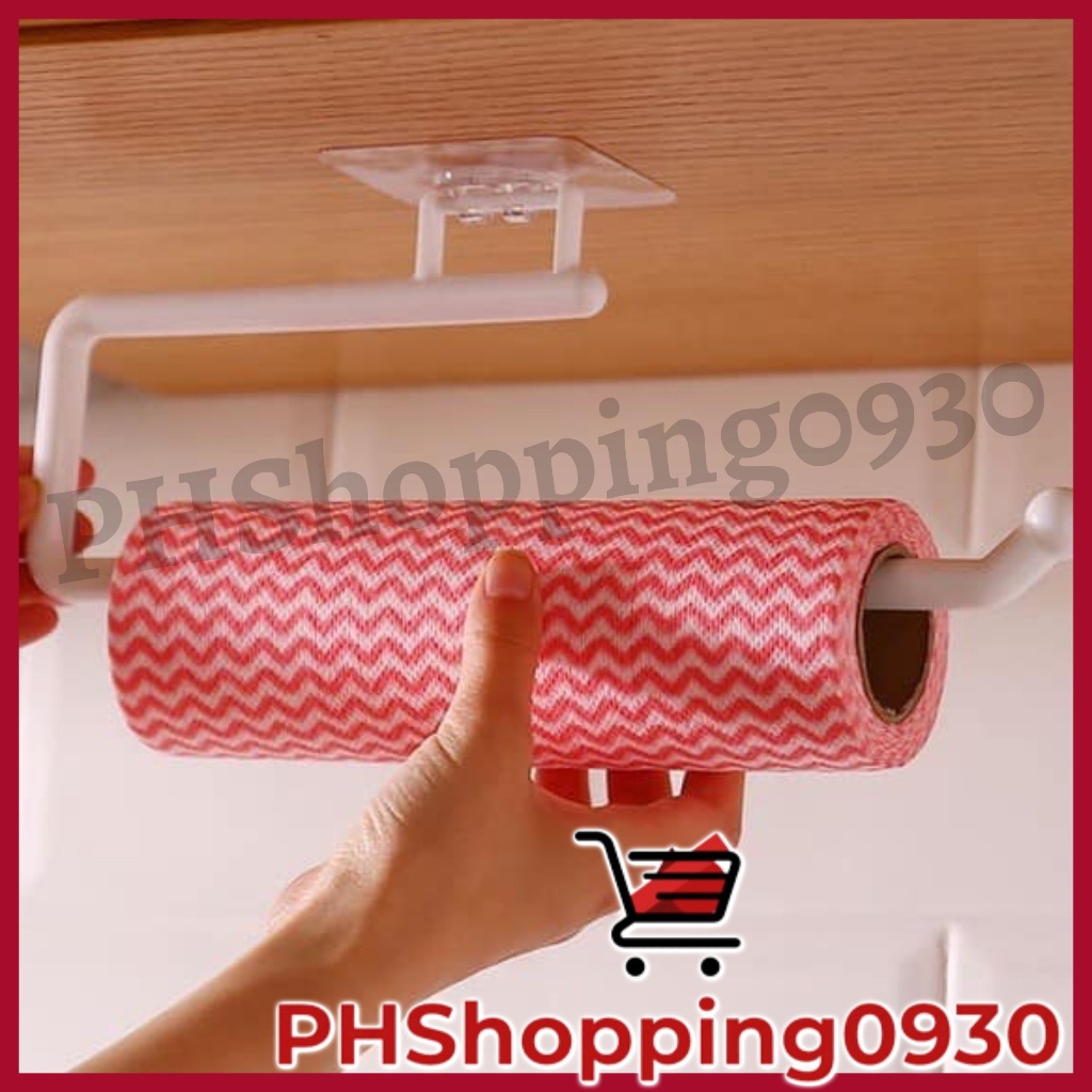 QYZV Tissue Hanger Plastic Paper Roll Holder Wall Mounted Rack ...