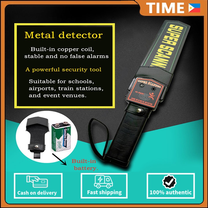 Metal Detector high sensitivity and safety super scanner, sound alarm ...