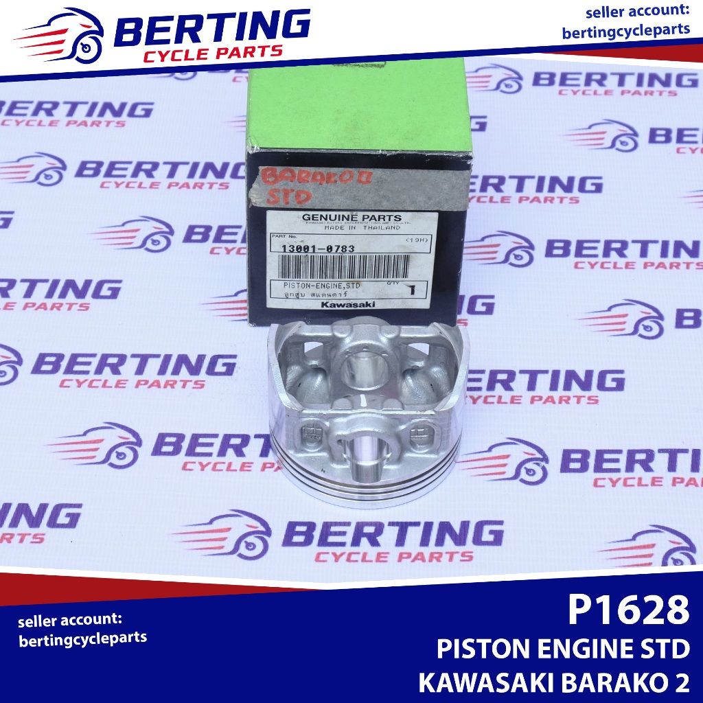PISTON ENGINE STD Kawasaki Barako 2 Genuine 13001-0783 | Shopee Philippines
